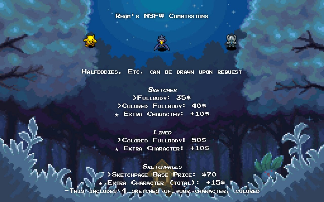 Rham's NEW NSFW Comms